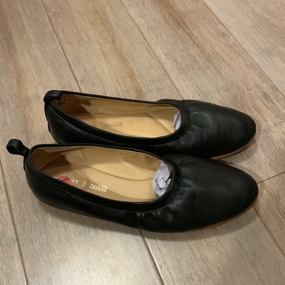 Clarks | Shoes | Clarks Cushion Plus Womens Grace Mia Ballet Flats ...